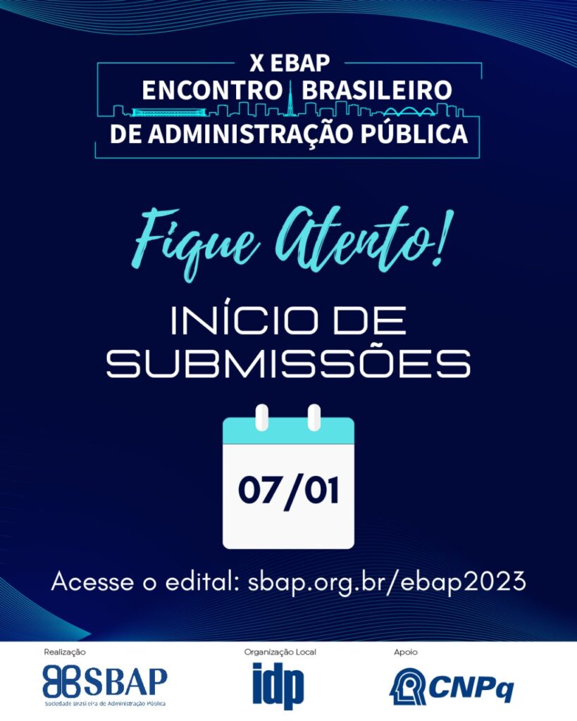 Sbap publica edital de abertura de submissões e inscrições para X Ebap ...