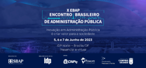 Ebap 2023 - Sociedade Brasileira de Administração Pública